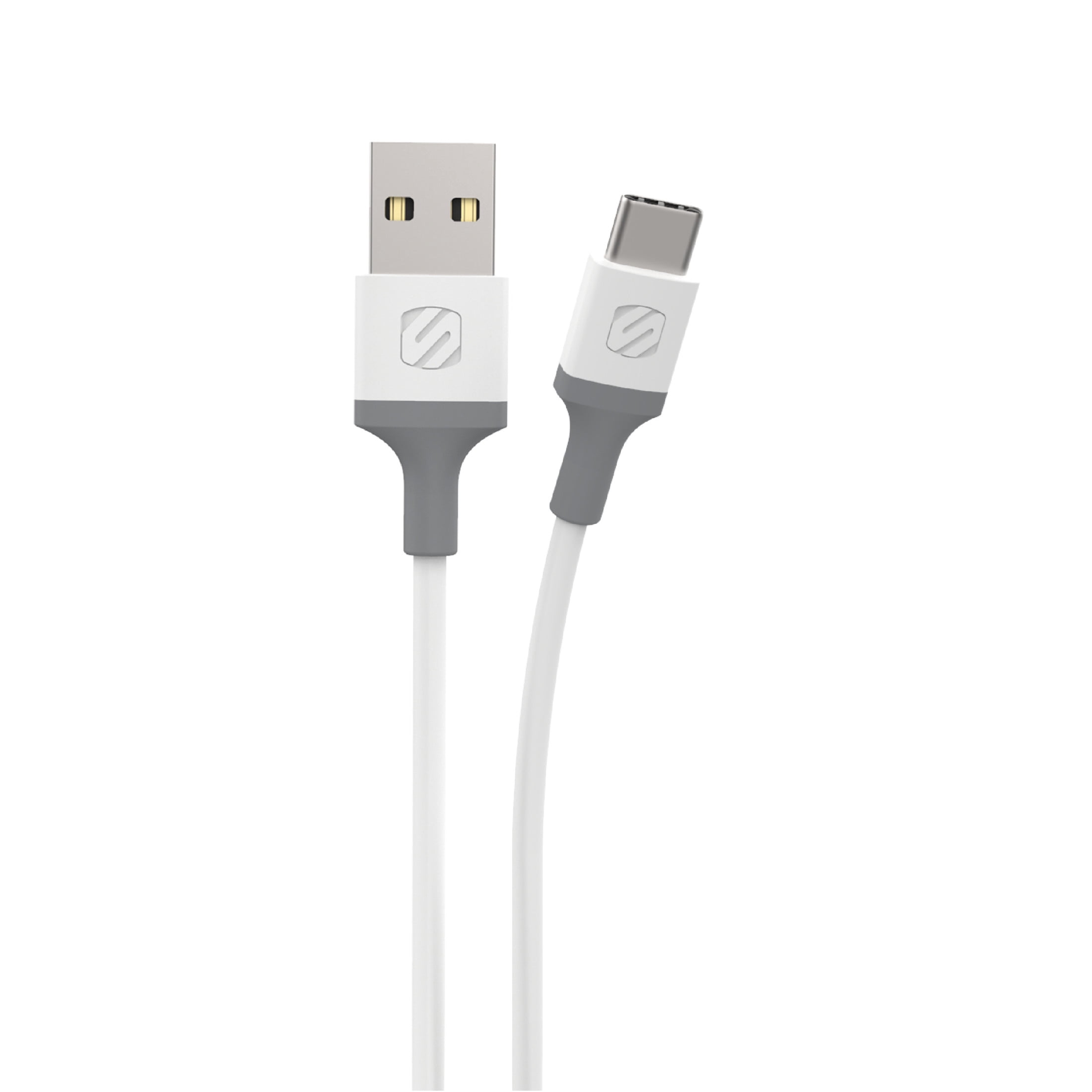 Scosche CA4WG-SP Strikeline 4ft Fast Charge & Sync USB-A to USB-C ...