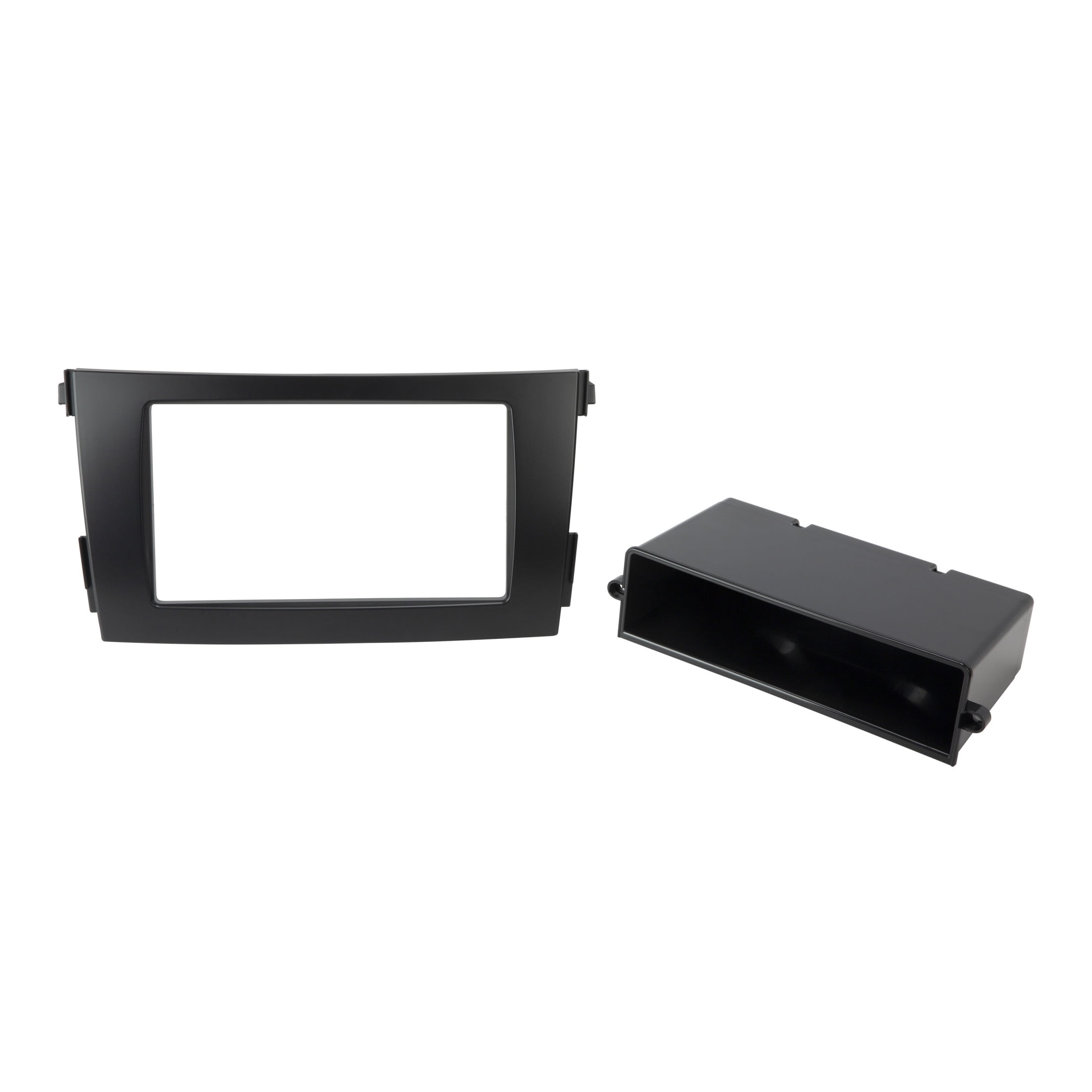 Scosche TA2101B Double or Single DIN w/ Storage Pocket Dash Kit ...