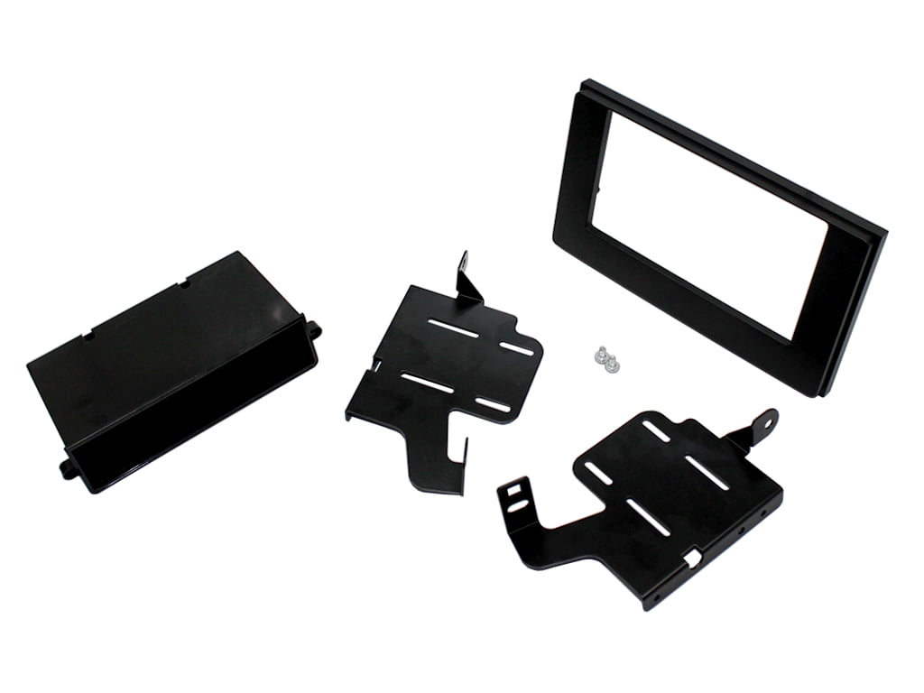 Scosche TA2120B 2015-Up Toyota Sienna ISO Double DIN with Pocket Kit ...