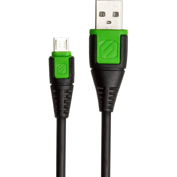 Scosche Premium Charge and Sync Cable for Micro USB Devices - Walmart ...