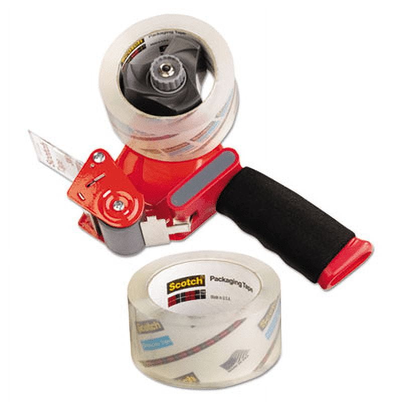 Scotch-1PK Packaging Tape Dispenser With Two Rolls Of Tape, 3" Core ...
