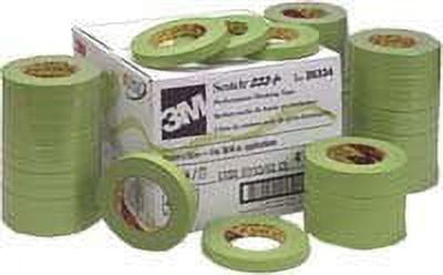 Walmart 48/CS 3/4" 233+ TAPE, Acrylic Adhesive, Green Paper, 48 Rolls ...
