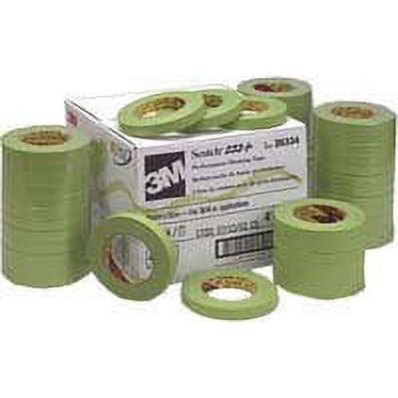 Walmart 48/CS 3/4" 233+ TAPE, Acrylic Adhesive, Green Paper, 48 Rolls ...