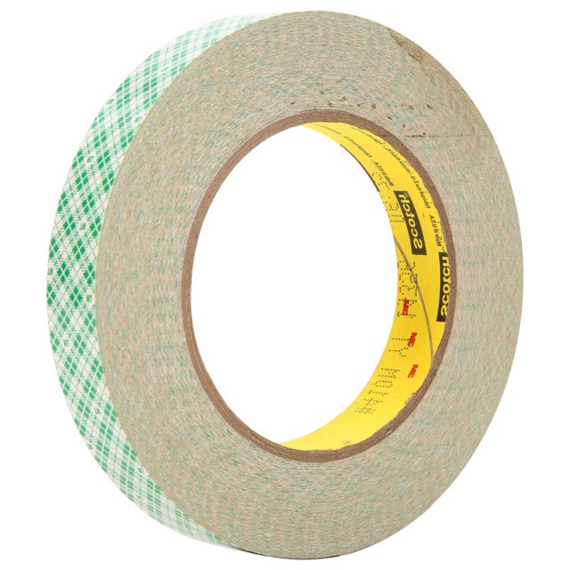 Scotch 410M Double Coated Adhesive Paper Tape, 3/4 Inch x 36 Yard ...
