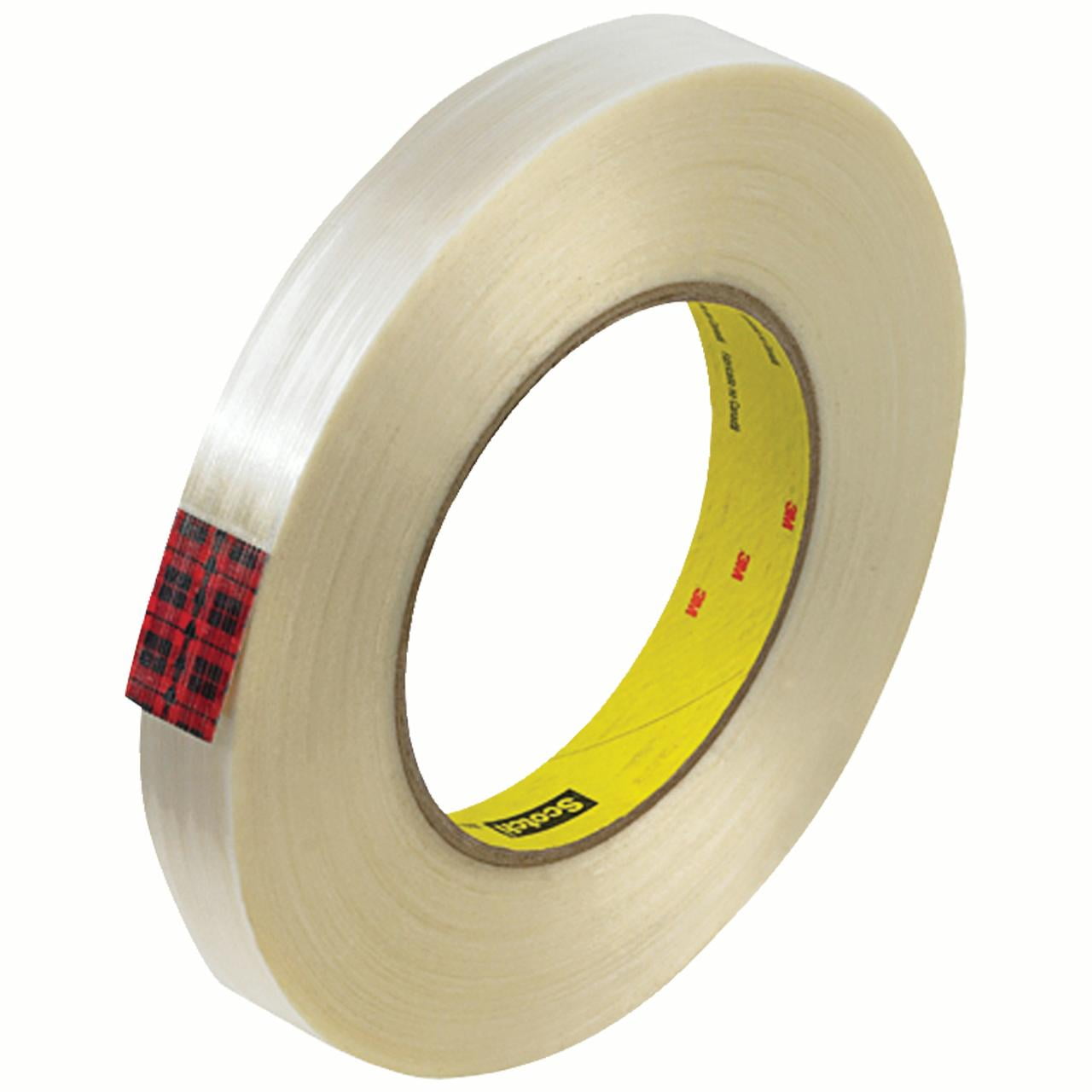 Scotch T914890M 0.75 in. x 60 yards 890MSR Strapping Tape, Clear - Case ...