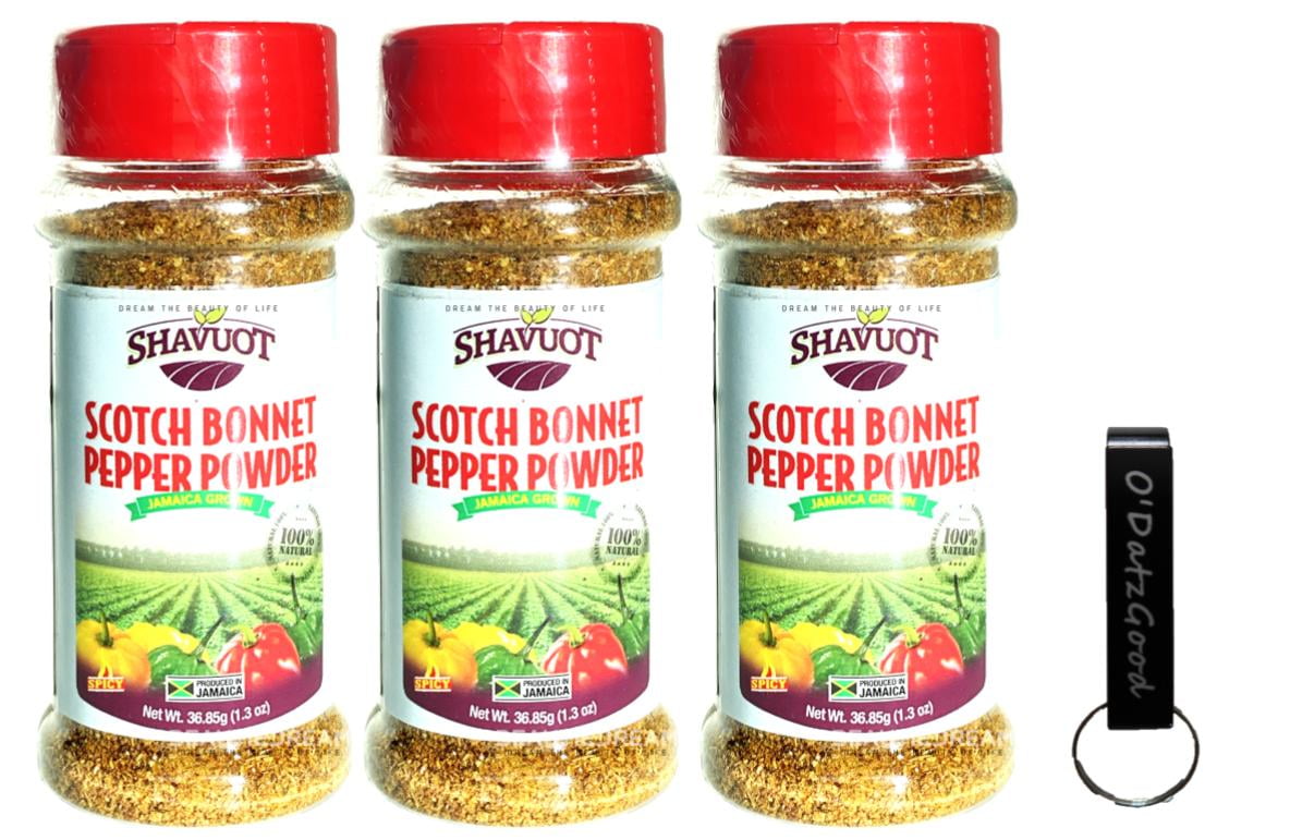 Scotch Bonnet Pepper Powder by Shavuot Pack of 3 in ODatzGood (Pack of ...