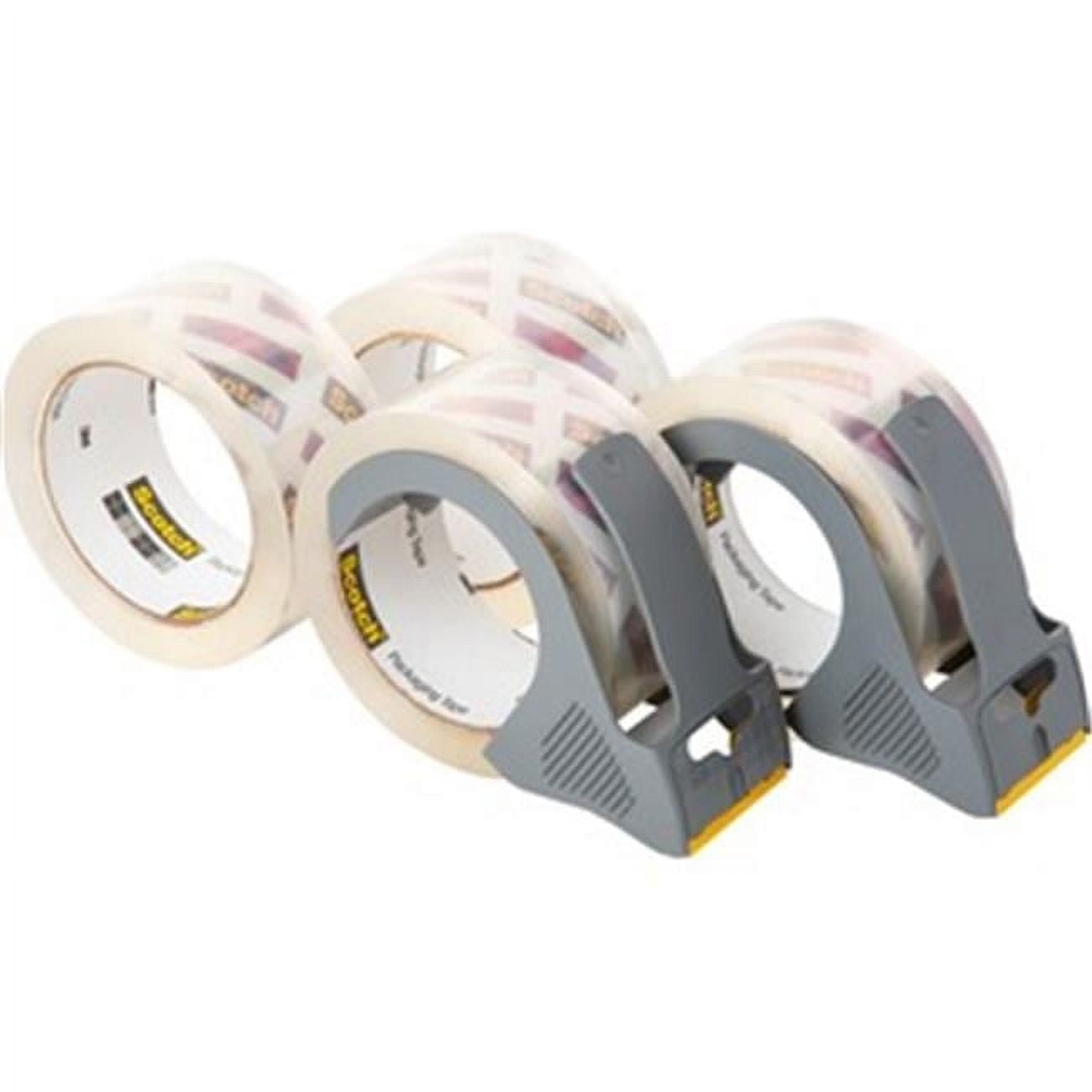 Scotch Box Lock Dispenser Packaging Tape - Pack of 4 - Walmart.com