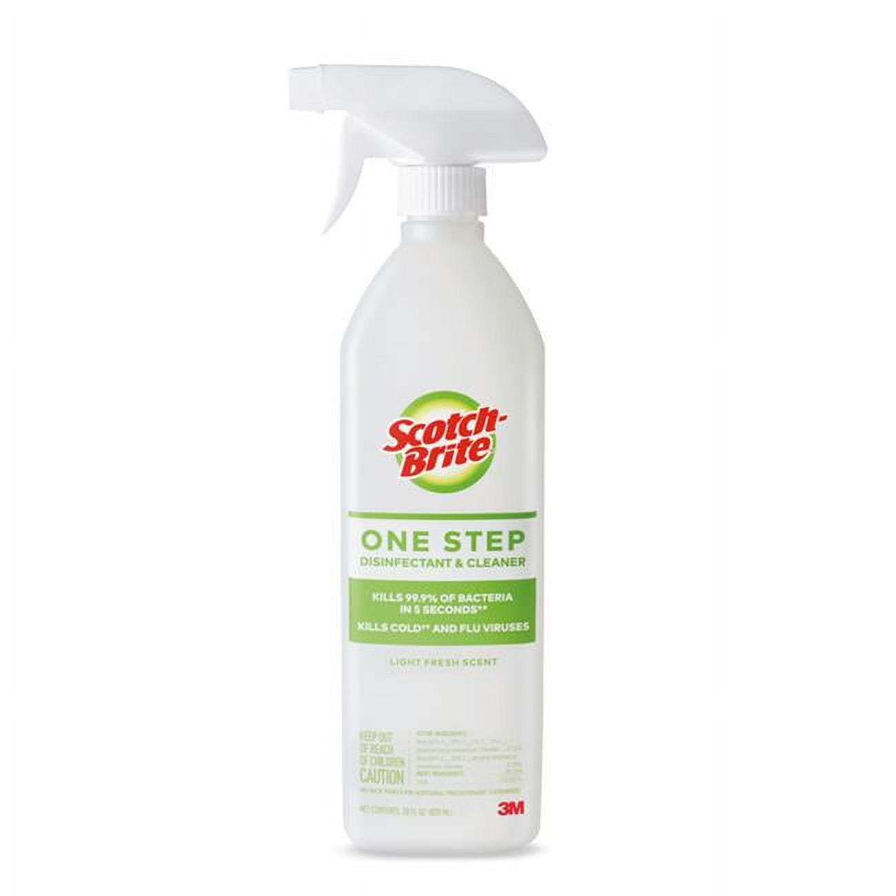Scotch Brite 1019420 28 oz One Step Fresh Scent Disinfectant Cleaner ...