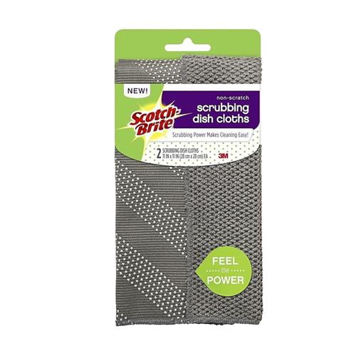 Scotch-Brite 3-In-1 Microfiber Cloth (12 Cloths Total) Packaging May ...