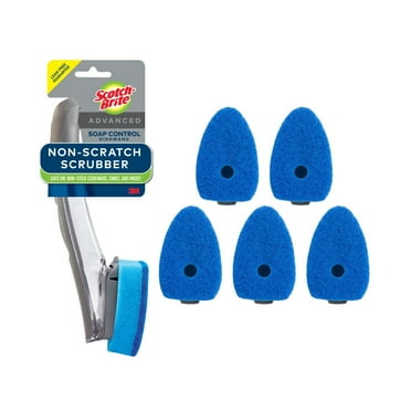 3M 07445 Scotch-Brite Light Cleansing Pad (5 Pack) - Walmart.com