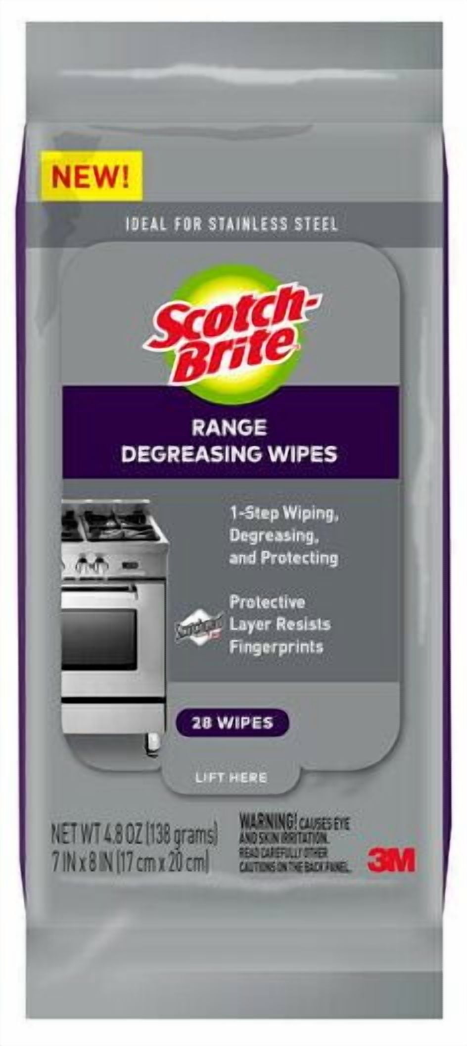 Scotch-Brite Appliance Cleaner Cleaning Wipes, 28 Wipes - Walmart.com