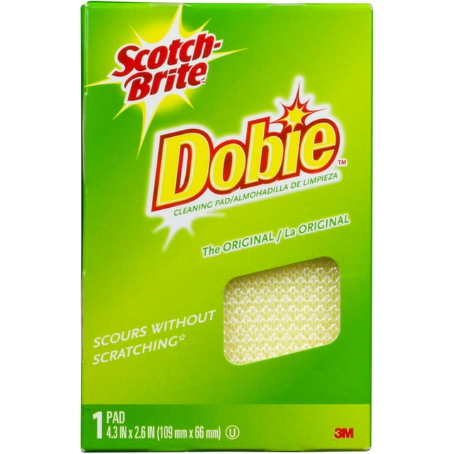 Scotch-Brite Cleaning Pads Dobie 6-Pack [Packaging May Vary] - Walmart.com