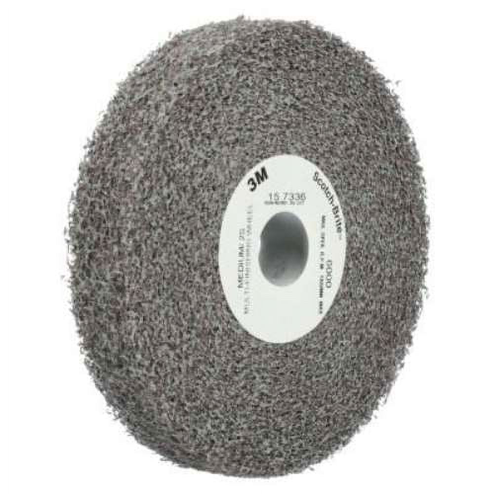 Scotch-Brite Convolute Wheel, 6 in Dia, 2 in W 7000045922 - Walmart.com