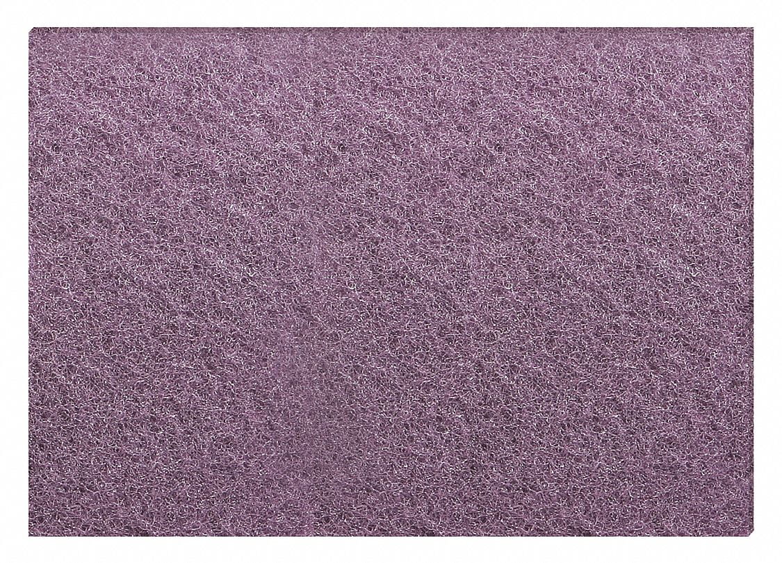 Scotch-Brite Diamond Floor Pad Plus,Purple,PK5 08423 - Walmart.com