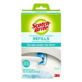 Scotch-Brite Bowl Cleaner Scrubber Rim Refills, Disposable Toilet ...