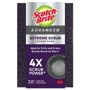 Scotch-Brite 7447B Pro Hand Pad [Very Fine]: 6 in. x 9 in. (Red) 5-pack ...