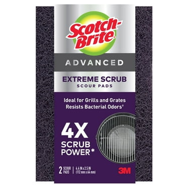 3M 07445 Scotch-Brite Light Cleansing Pad (5 Pack) - Walmart.com
