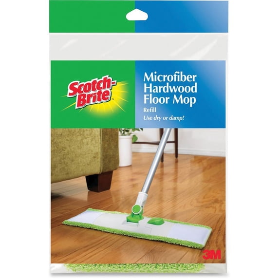 Scotch-Brite Hardwood Floor Mop - MicroFiber | Bundle of 2 Cartons ...