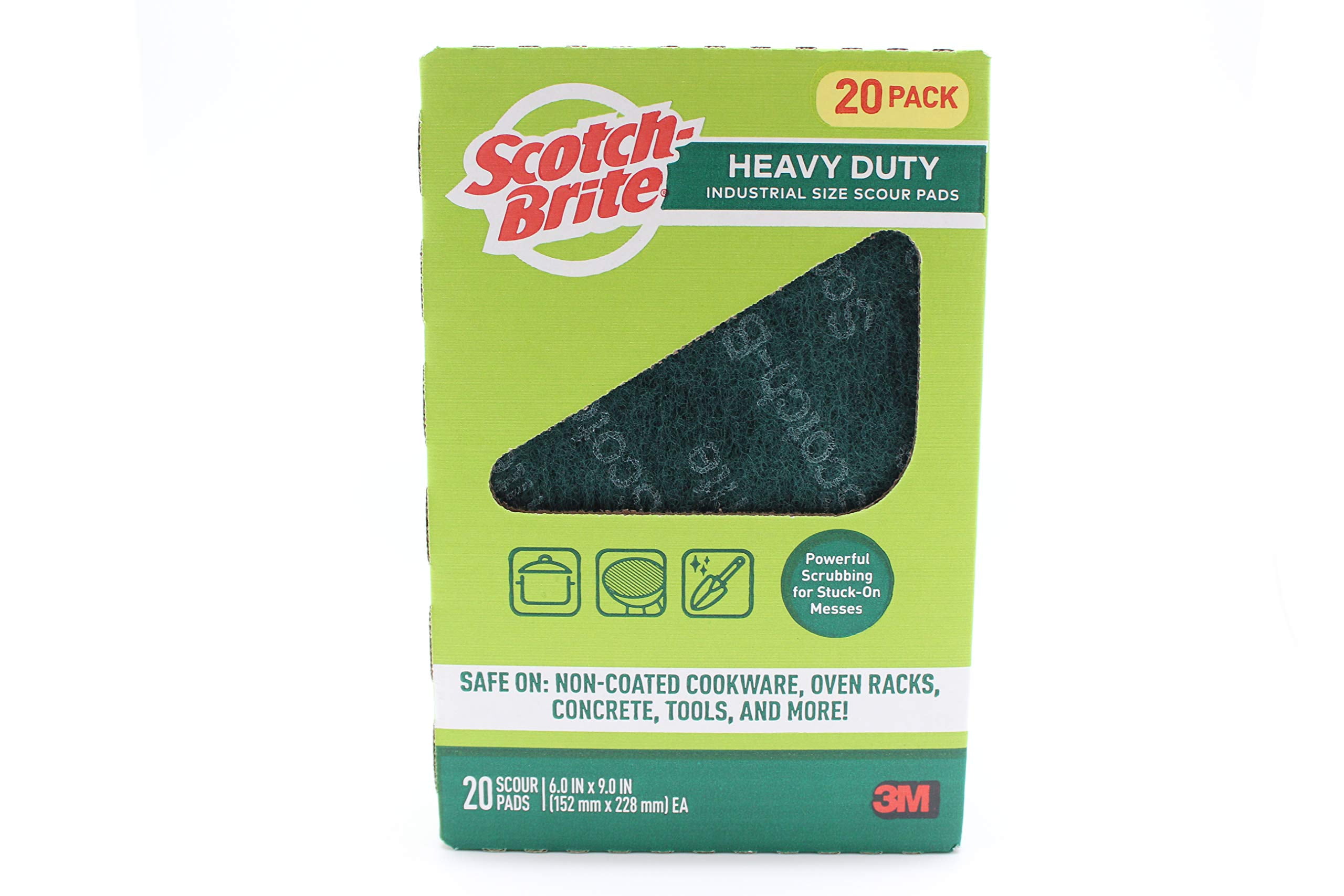 Scotch-Brite Heavy Duty Scour Pads - 20 Count - Walmart.com