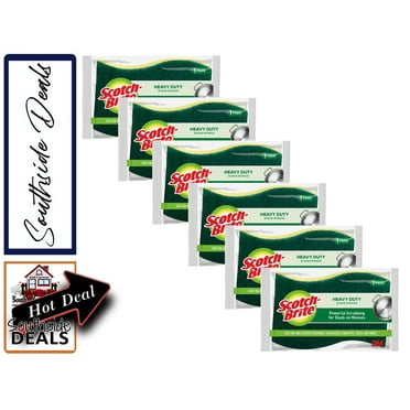 Scrub Daddy Original Scratch Free FlexTexture Scrubbing Sponge, Yellow ...