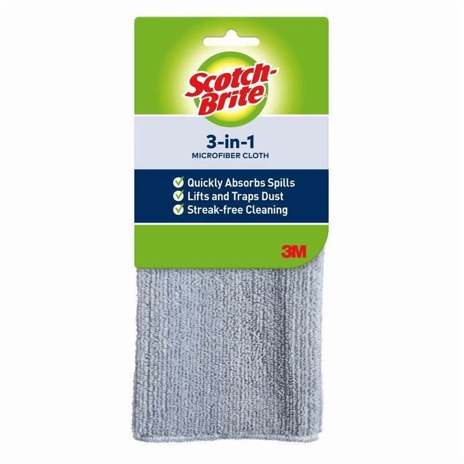 Scotch-Brite Microfiber Dusting Cloth - Walmart.com