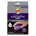 Scotch-Brite Non-Scratch Glass Cooktop Cleaning Pad, 2 Pads - Walmart.com