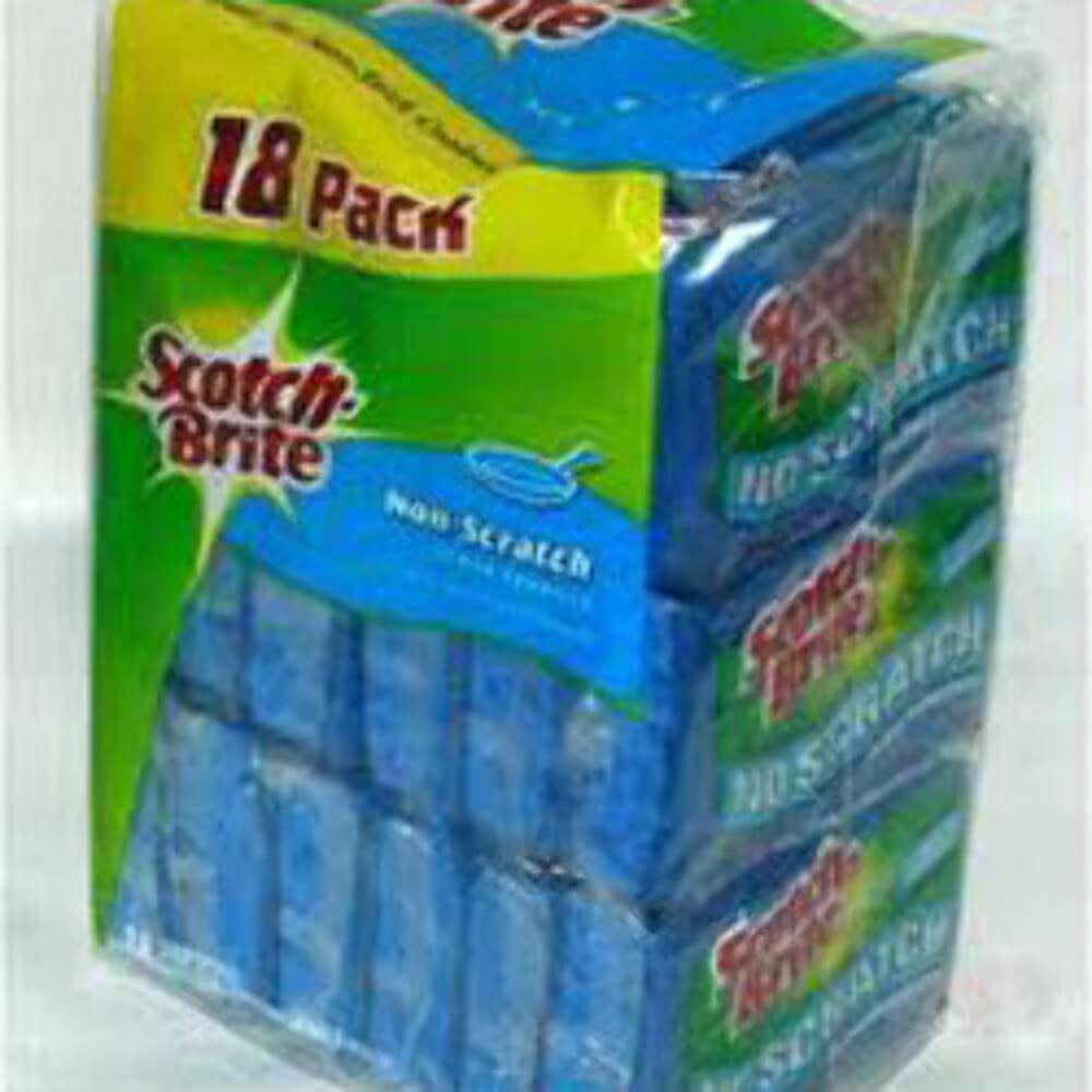 Scotch -Brite Non Scratch Scrub Sponges - 21 Pack - Individually ...