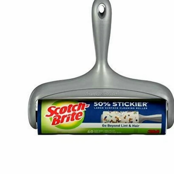 Scotch-Brite Pop & Lock Retractable Lint Roller, 60 Sheets - Walmart.com