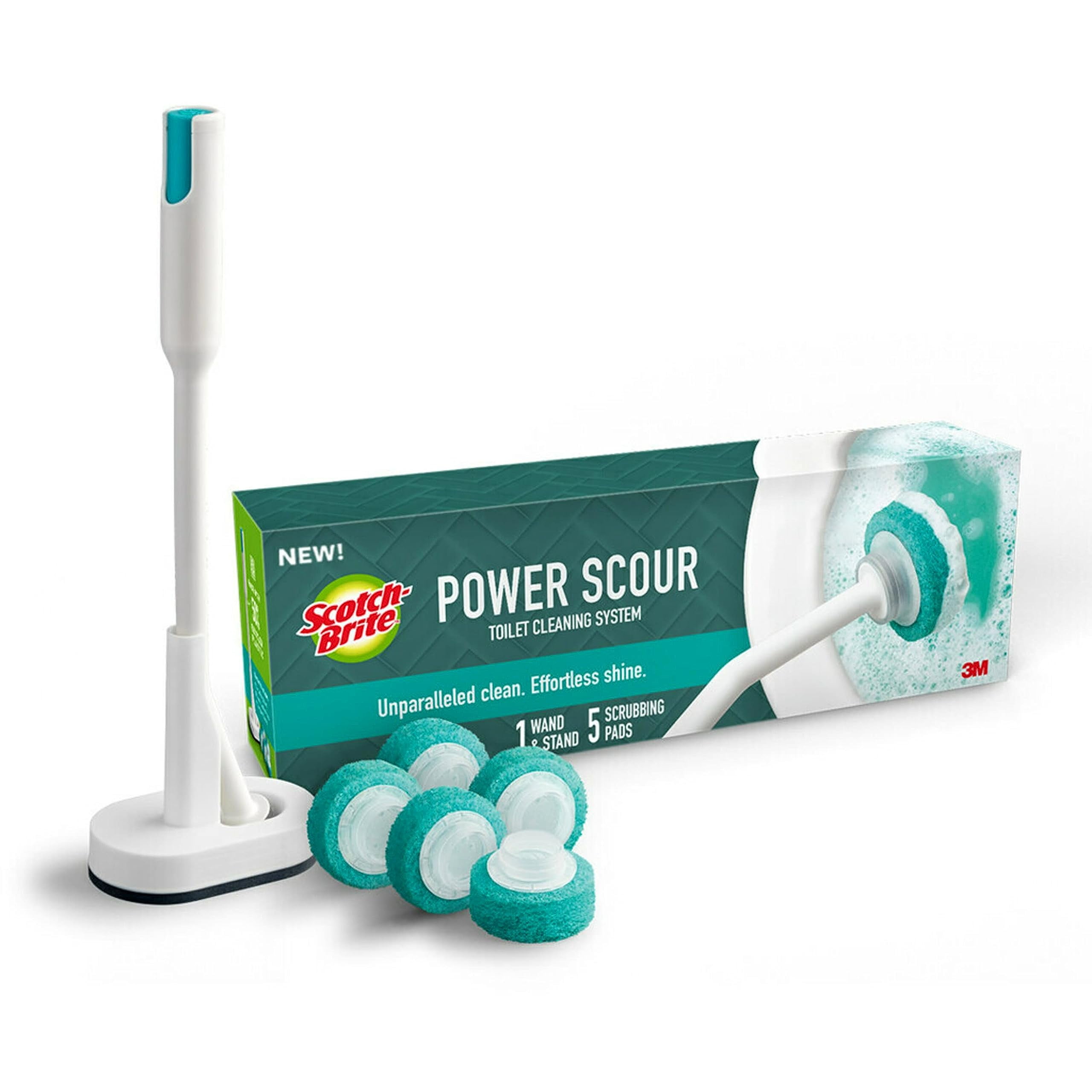 Scotch-Brite Power Scour Toilet Cleaning System, Toilet Bowl Cleaner ...