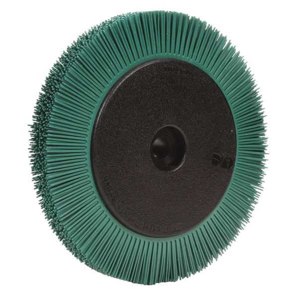 Scotch-Brite Radial Bristle Brush,T-S,8Diax1W,50G,PK2 61500189446 ...