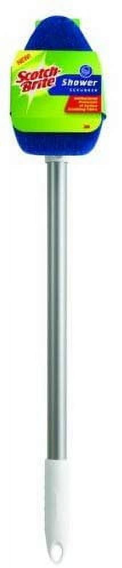Scotch-Brite Shower Scrubber, Extendable Handle, Replaceable Cleaning ...