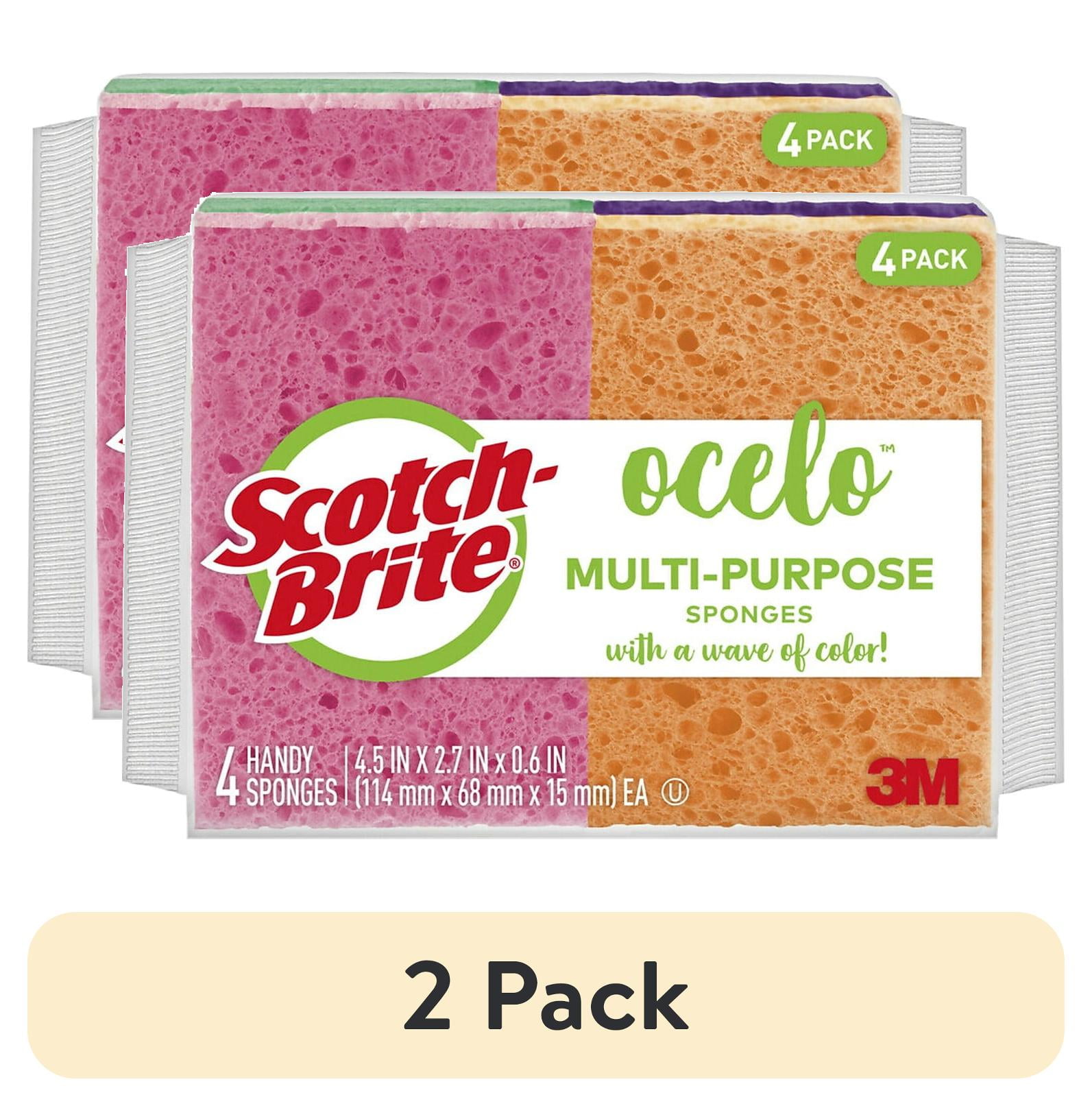 (2 pack) 3M-Commercial Tape Div. 7274FD O-Cel-O Sponge with 3M ...