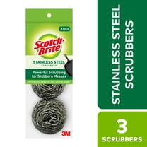 Brillo Steel Wool Soap Pads, 10 Count for Cleaning Stainless, Scour ...
