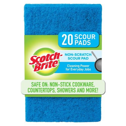 Scotch-Brite Zero Scratch Scouring Pad, Effective + Gentle Dish ...