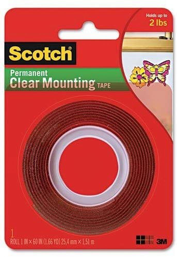 Scotch Clear Mounting Tape - Walmart Business Supplies