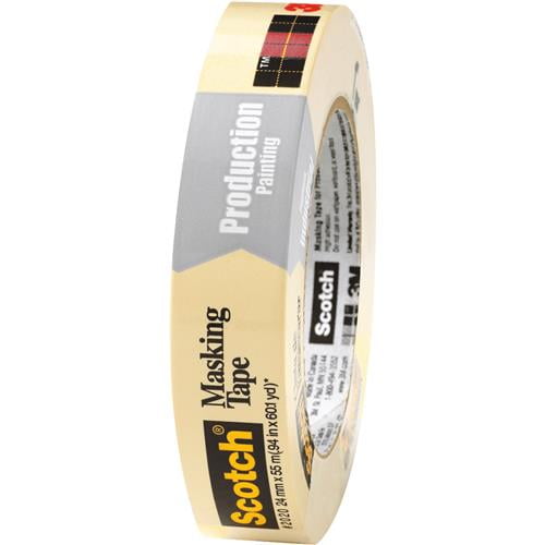 Scotch Contractor Grade Masking Tape 1.41" BEIGE, Each - Walmart.com