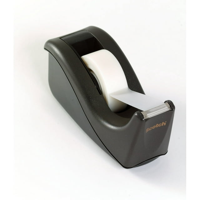 Scotch Desktop Tape Dispenser, Two-Toned Black - Walmart.com