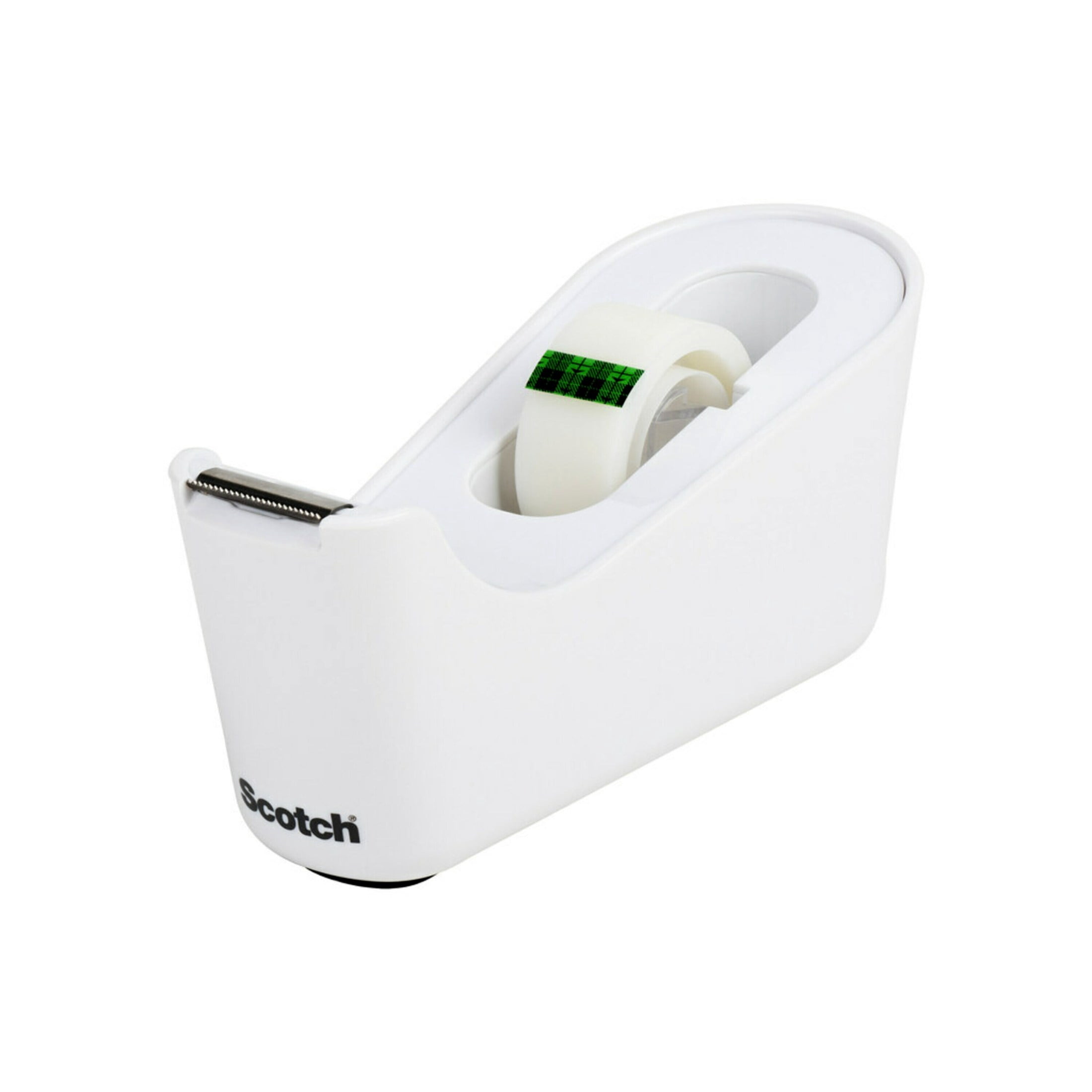 Scotch Tape Dispenser Includes Tape, White, .75 in x 350 in, 1 ...