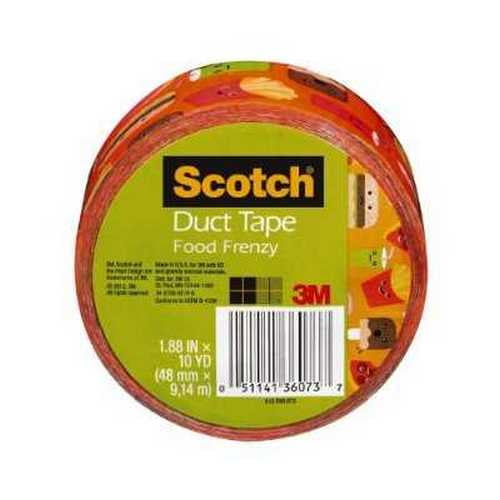 Scotch Duct Tape, Food Frenzy, 1.88-Inch by 10-Yard - Walmart.com