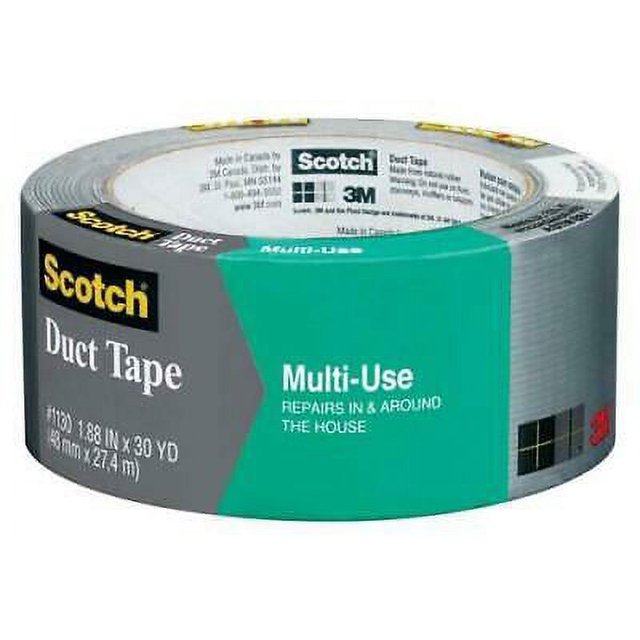 Scotch Duct Tape, Gray, 1.88in X 30yd (2 Pack) - Walmart.com