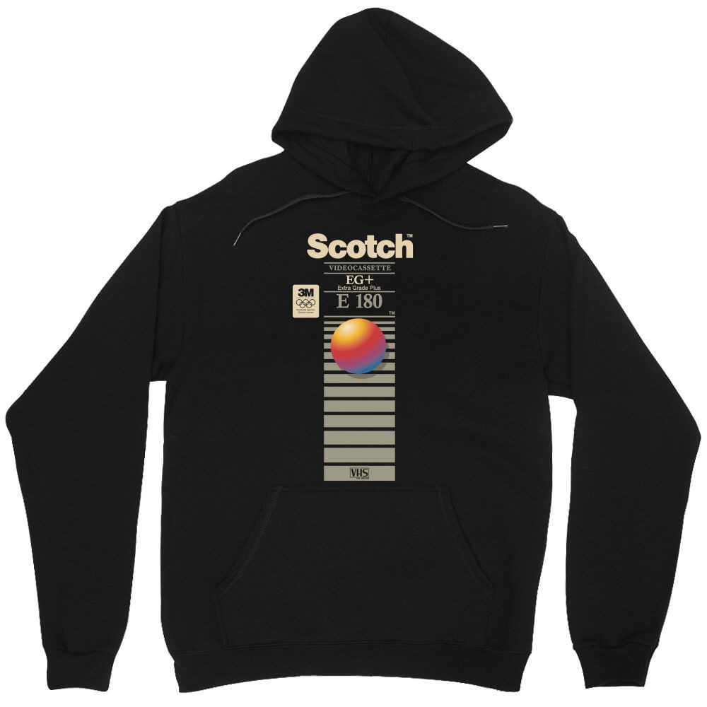 Scotch E-180 VHS Tape Graphic Vintage Retro 80s 90s VCR Nostalgia M1946 ...