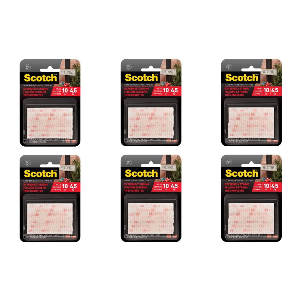 Scotch Extreme Fasteners Weather Resistant Dual Lock Strength 6 Packs ...