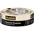 Scotch General Purpose Masking Tape 2050 - 1 Roll, 1.41 In x 60 Yd ...