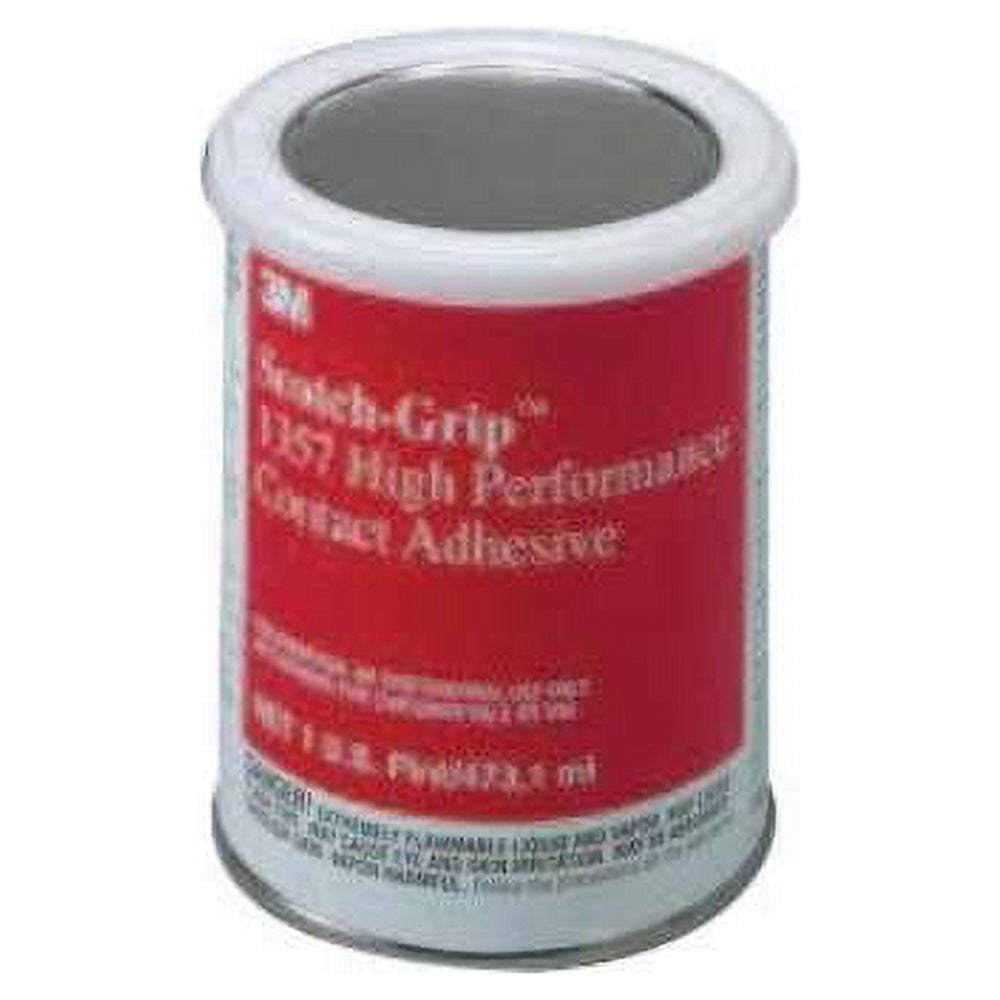 Scotch-Grip High Performance Contact Adhesive 1357, 1 Pt, Can, Gray ...
