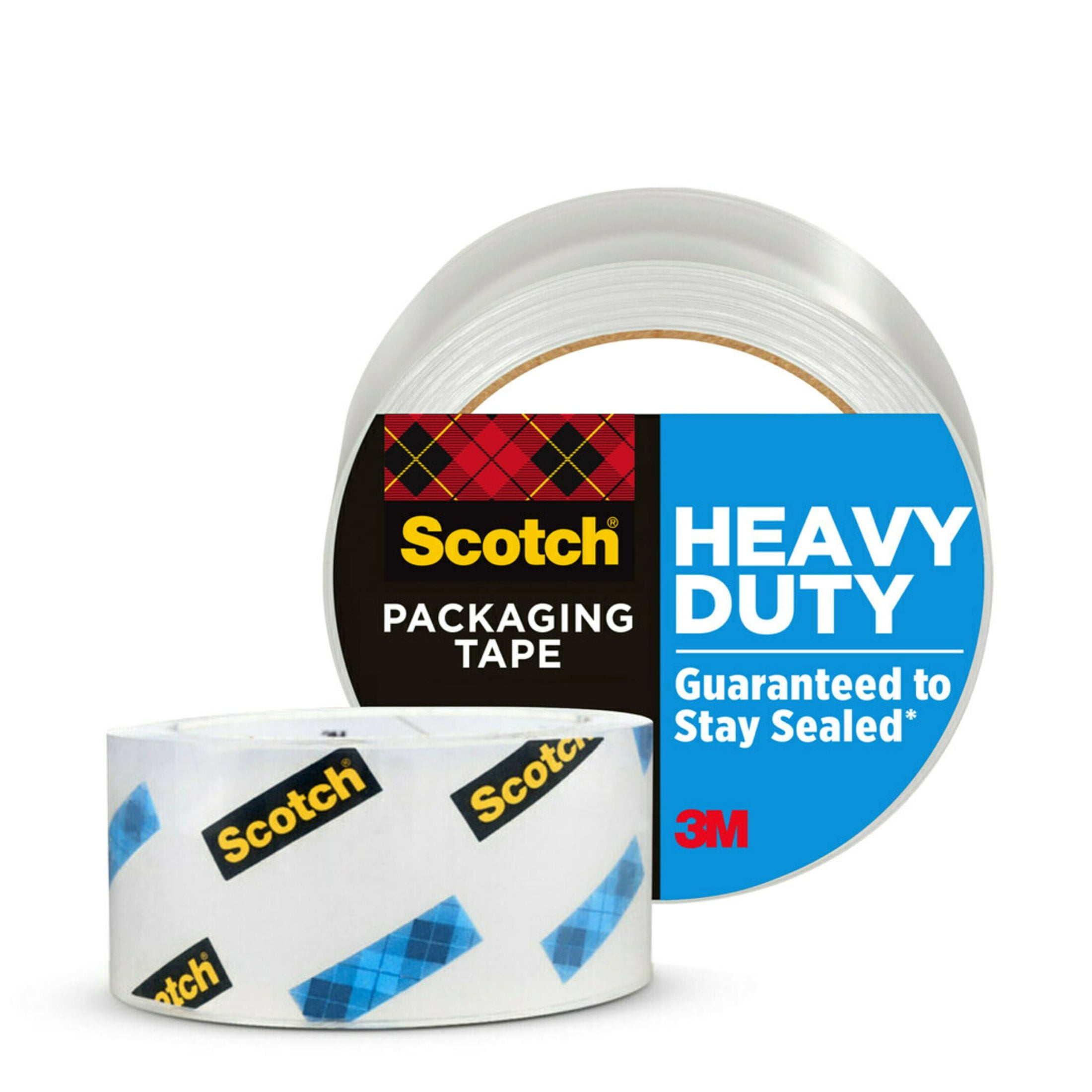 Scotch Strong Heavy Duty Shipping Packing Tape for Moving, Clear, 1.88 ...