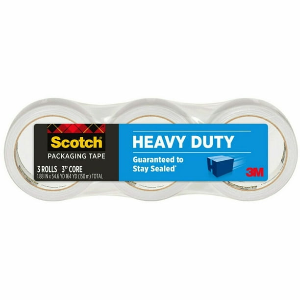 Scotch® Heavy Duty Shipping Packaging Tape, 1.88" x 54.60 yds - Walmart ...