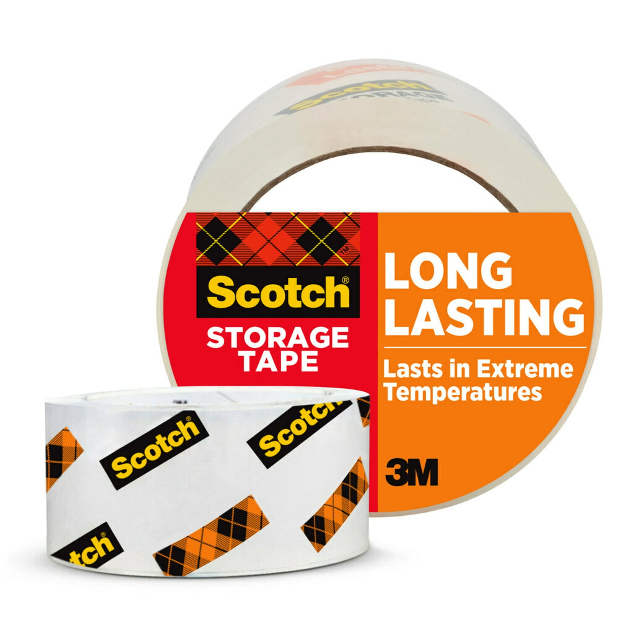 Scotch Long Lasting Packaging Tape, Clear, 1.88" x 54.6 yd, 1 Roll ...