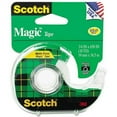 Scotch : Magic Office Tape with Refillable Dispenser, 3/4" x 650 ...
