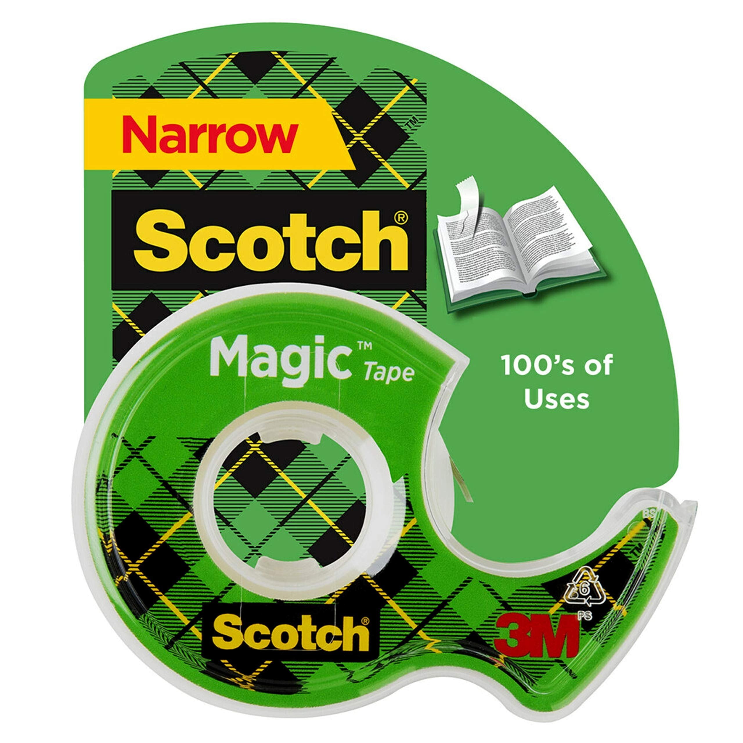Scotch Magic Tape, 12 Rolls, Great for Gift Wrapping, Numerous ...