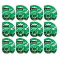 Scotch Magic Tape 122 with Dispenser Matte Transparent 3/4 in x 650 in ...